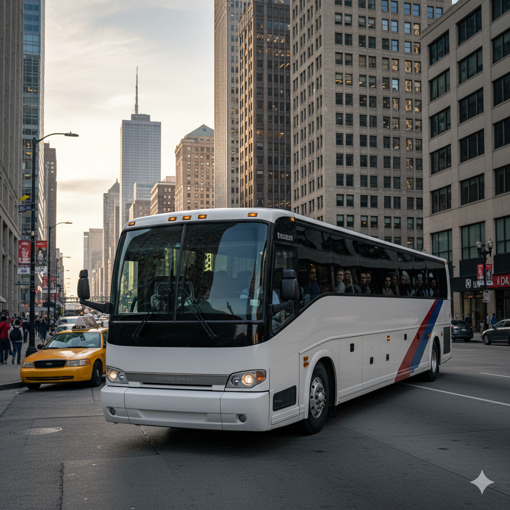 O’Hare Airport Charter Bus Transportation Provider | Group Travel